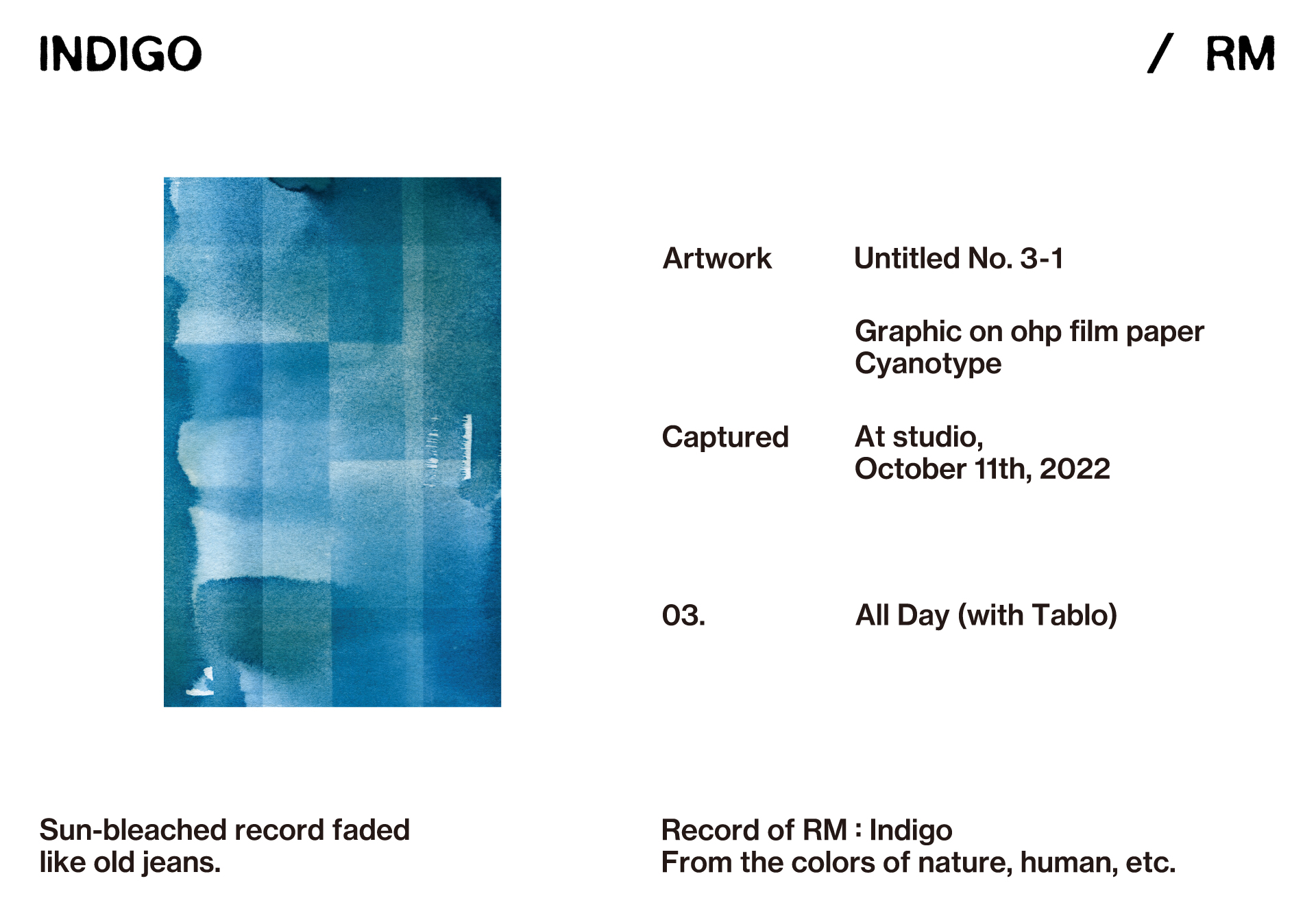 Indigo | RM | BIGHIT MUSIC